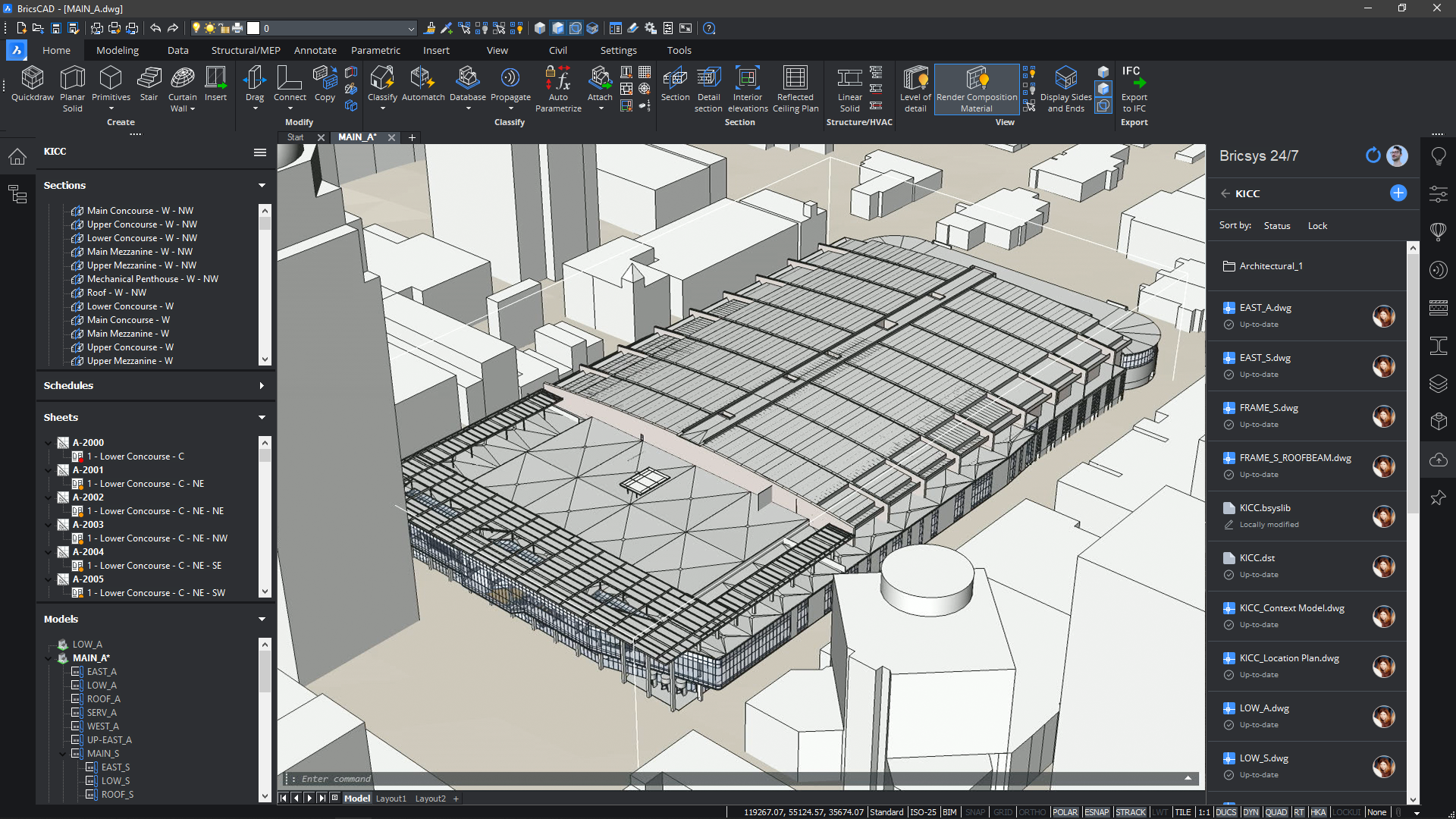 BricsCAD software for 2D, 3D, BIM, and Mechanical Design
